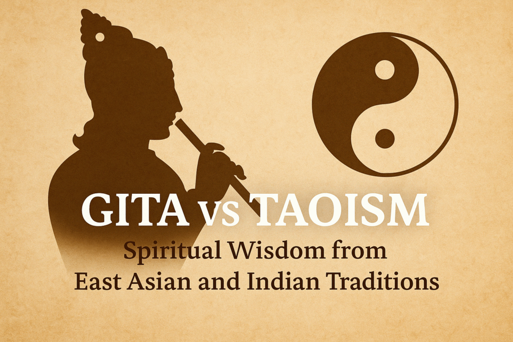 Gita vs Taoism – Spiritual Wisdom from East Asian and Indian Traditions